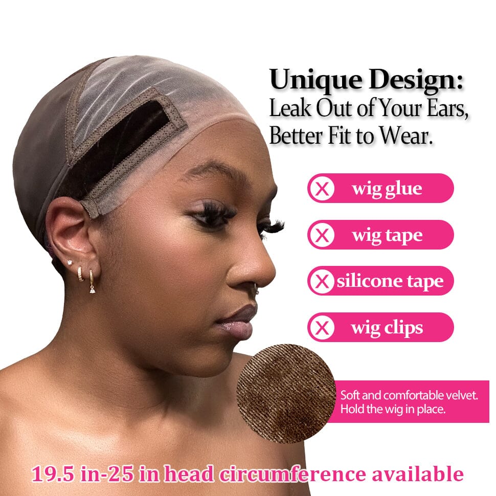 Labhairs Lace-MAX Wig Grip Cap - Holds Glueless Wig Securely in Place ...