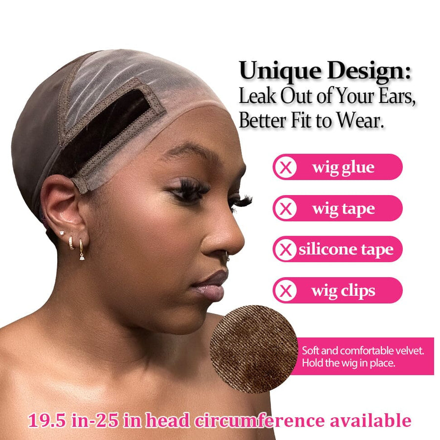 Labhairs Lace-MAX Wig Grip Cap - Holds Glueless Wig Securely in Place ...