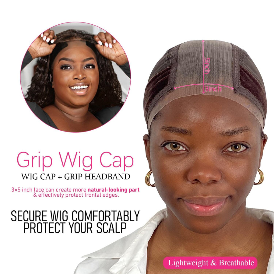 Labhairs Wig Grip Cap For Keeping Wigs In Place More Cap-wide Transpar ...